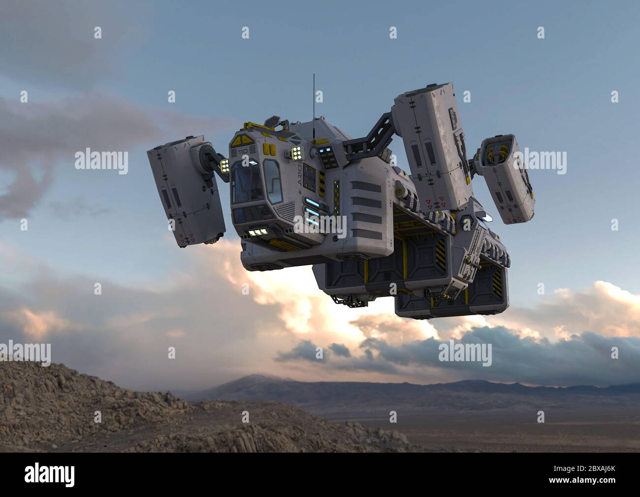 Space Engineers Cargo Ship