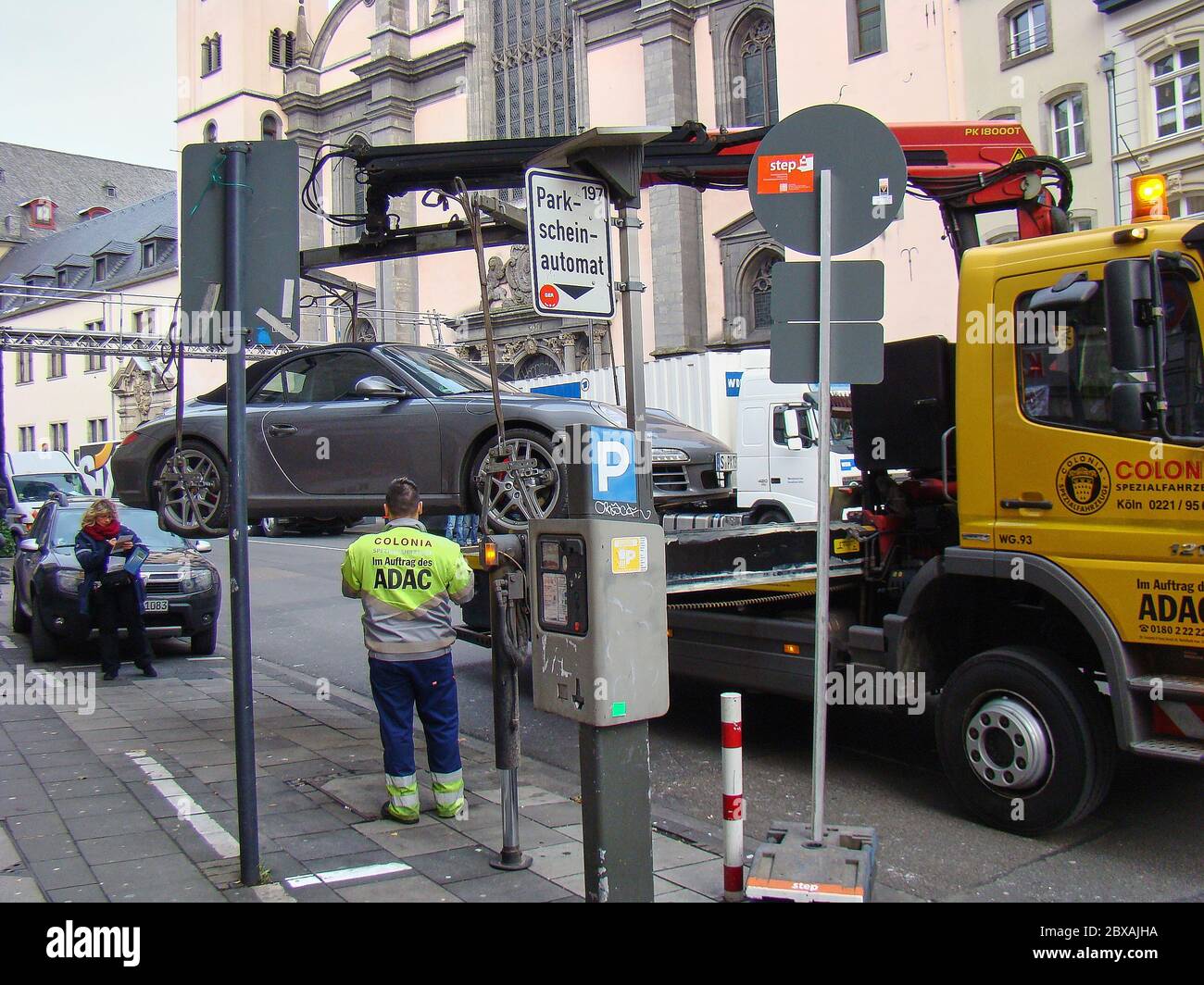 Lifted Sports Car