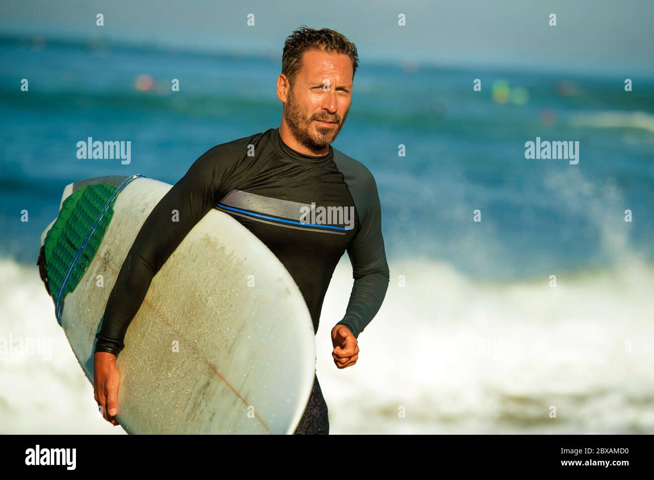 Real surfer portrait hi-res stock photography and images - Alamy