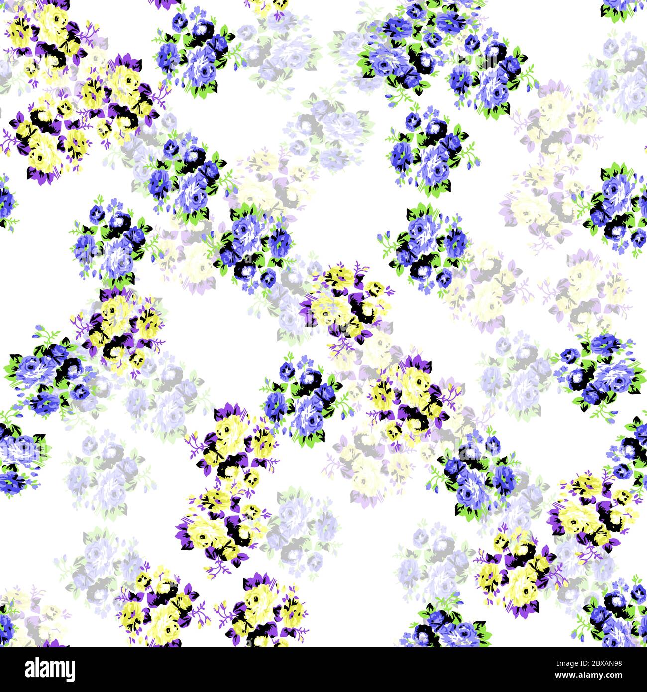 flotal pattern for prints and production Stock Photo - Alamy