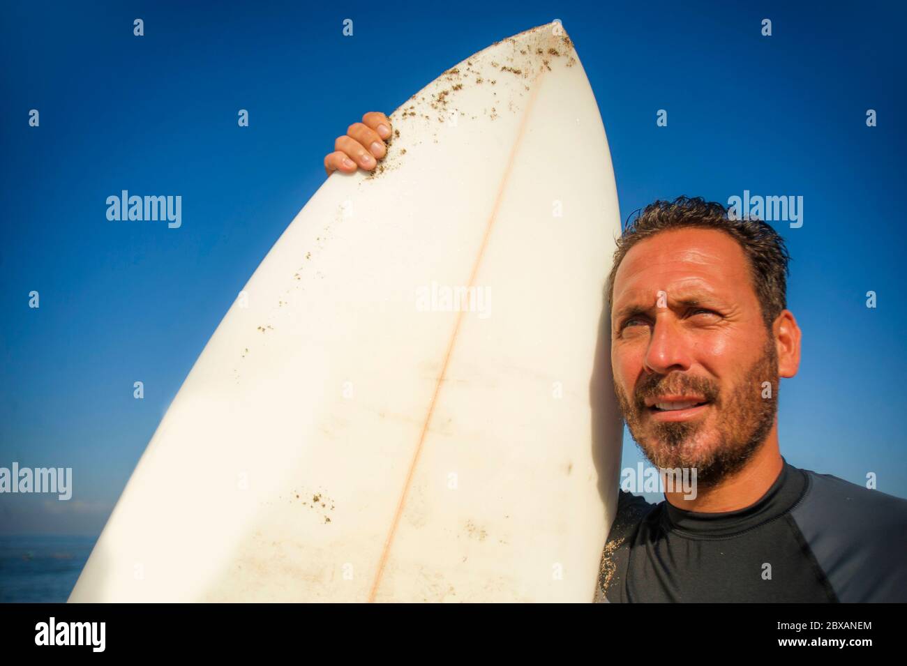 Man surfboard portrait 40s hi-res stock photography and images - Alamy