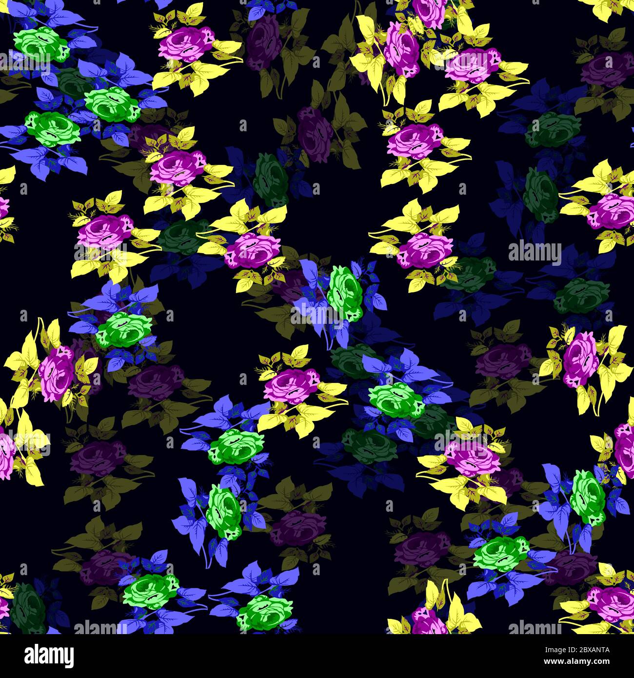 flotal pattern for prints and production Stock Photo - Alamy