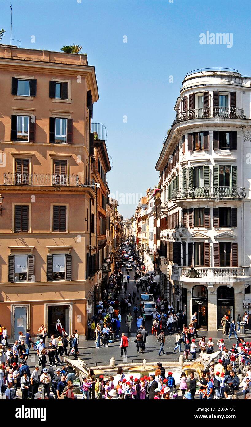 Condotti street hi-res stock photography and images - Alamy