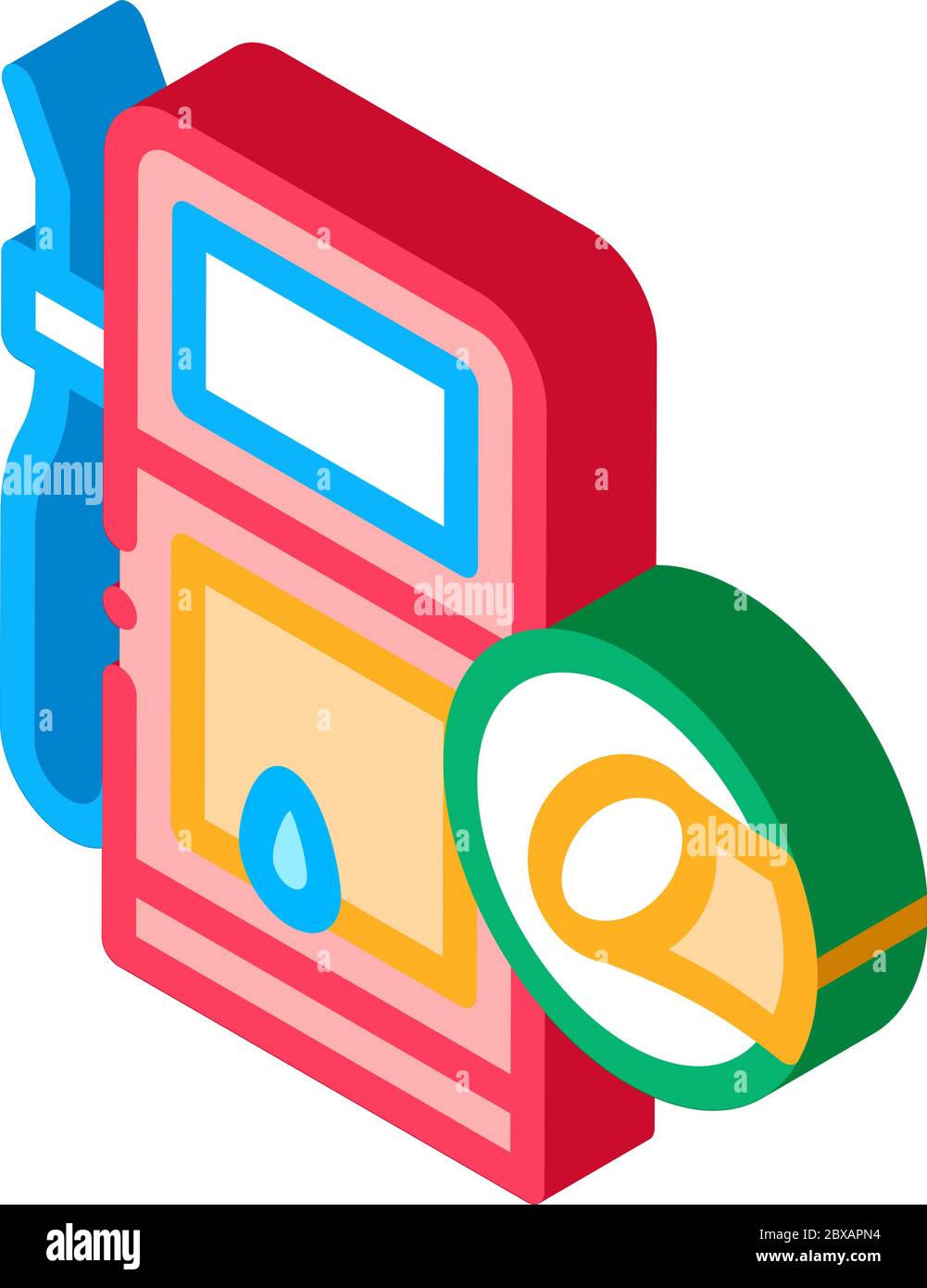 Cane fuel station icon Cut Out Stock Images & Pictures - Alamy