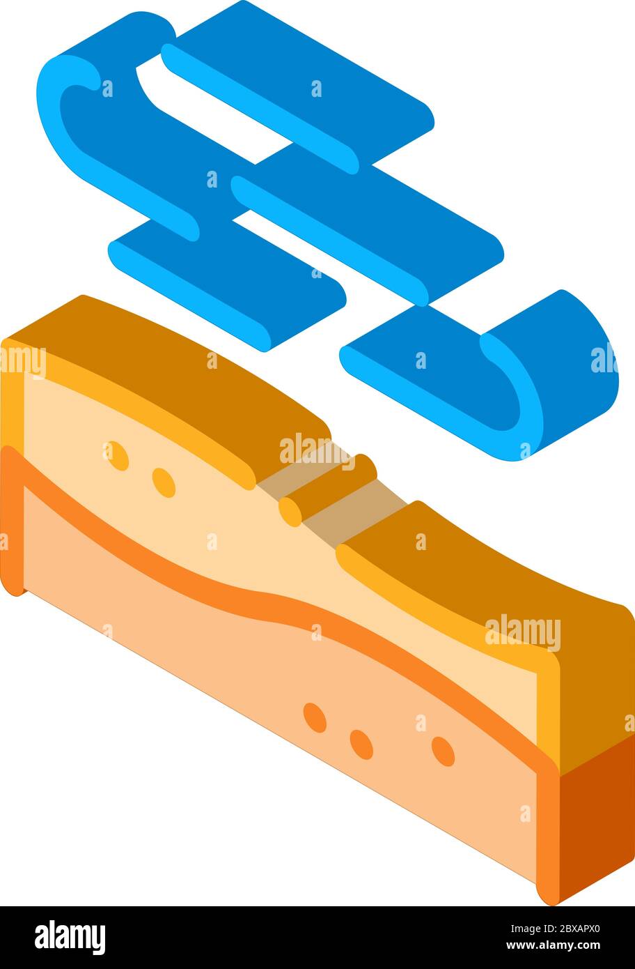Desert Wind isometric icon vector illustration Stock Vector Image & Art ...
