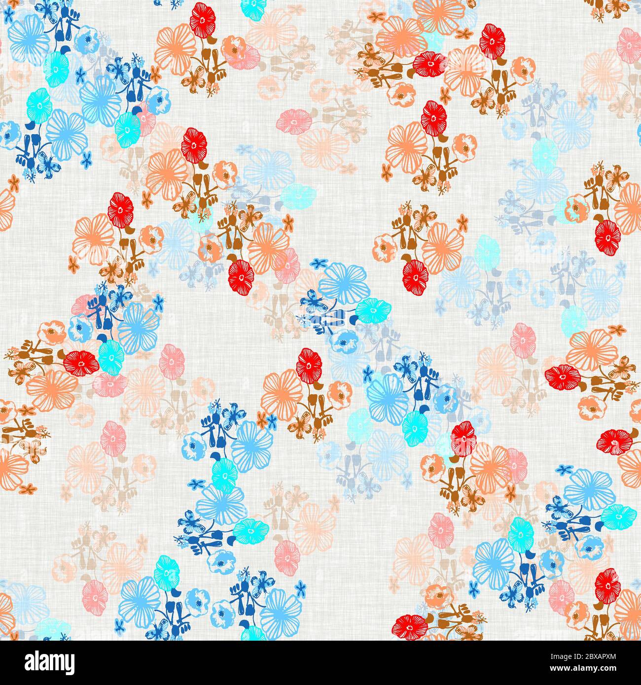 flotal pattern for prints and production Stock Photo - Alamy