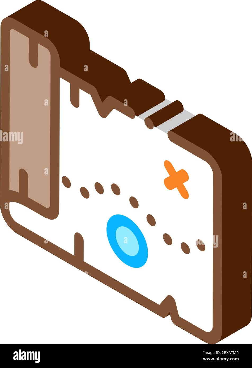 Adventure Map isometric icon vector illustration Stock Vector Image ...