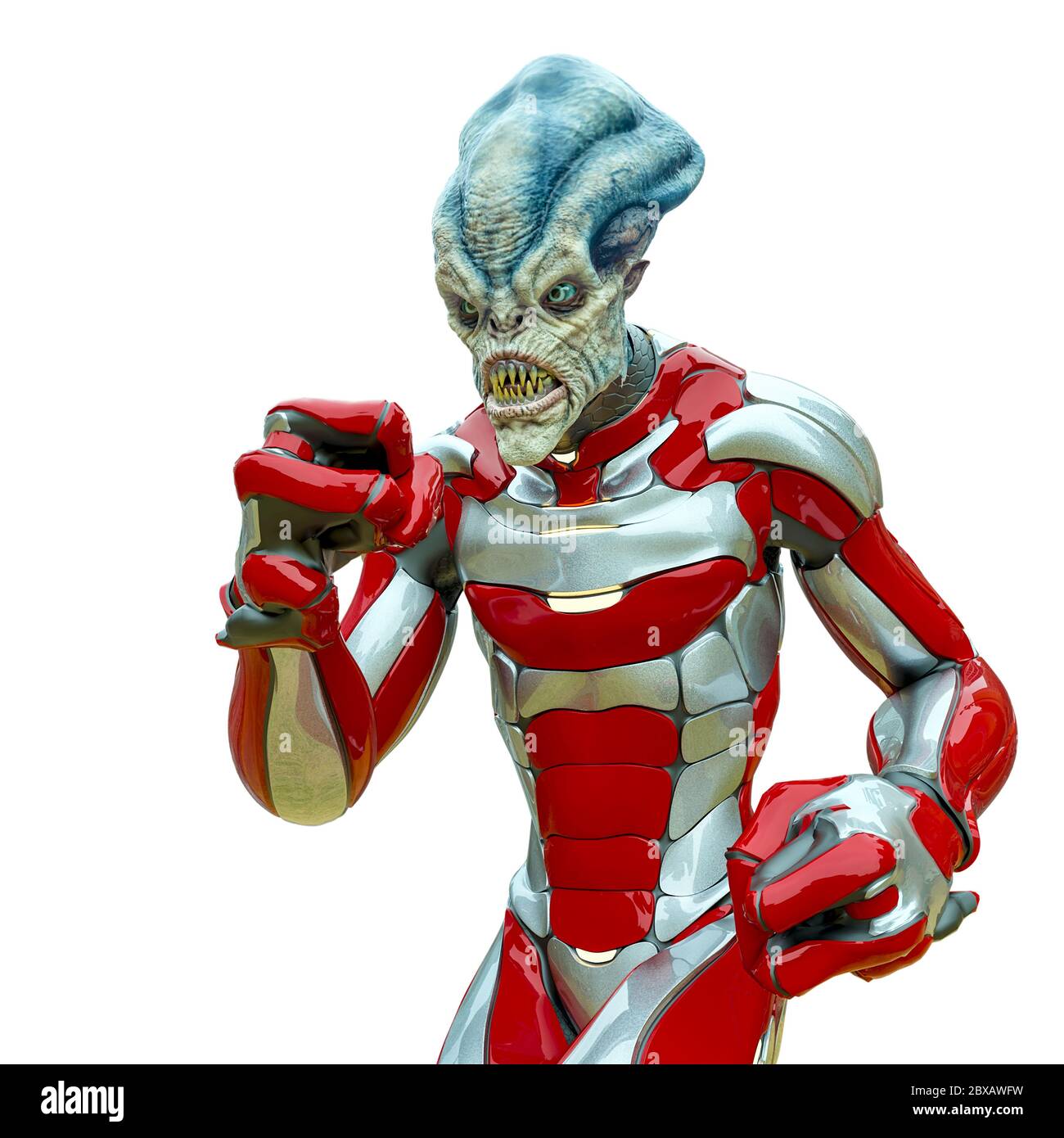 Illustration angry villain alien monster hi-res stock photography and ...