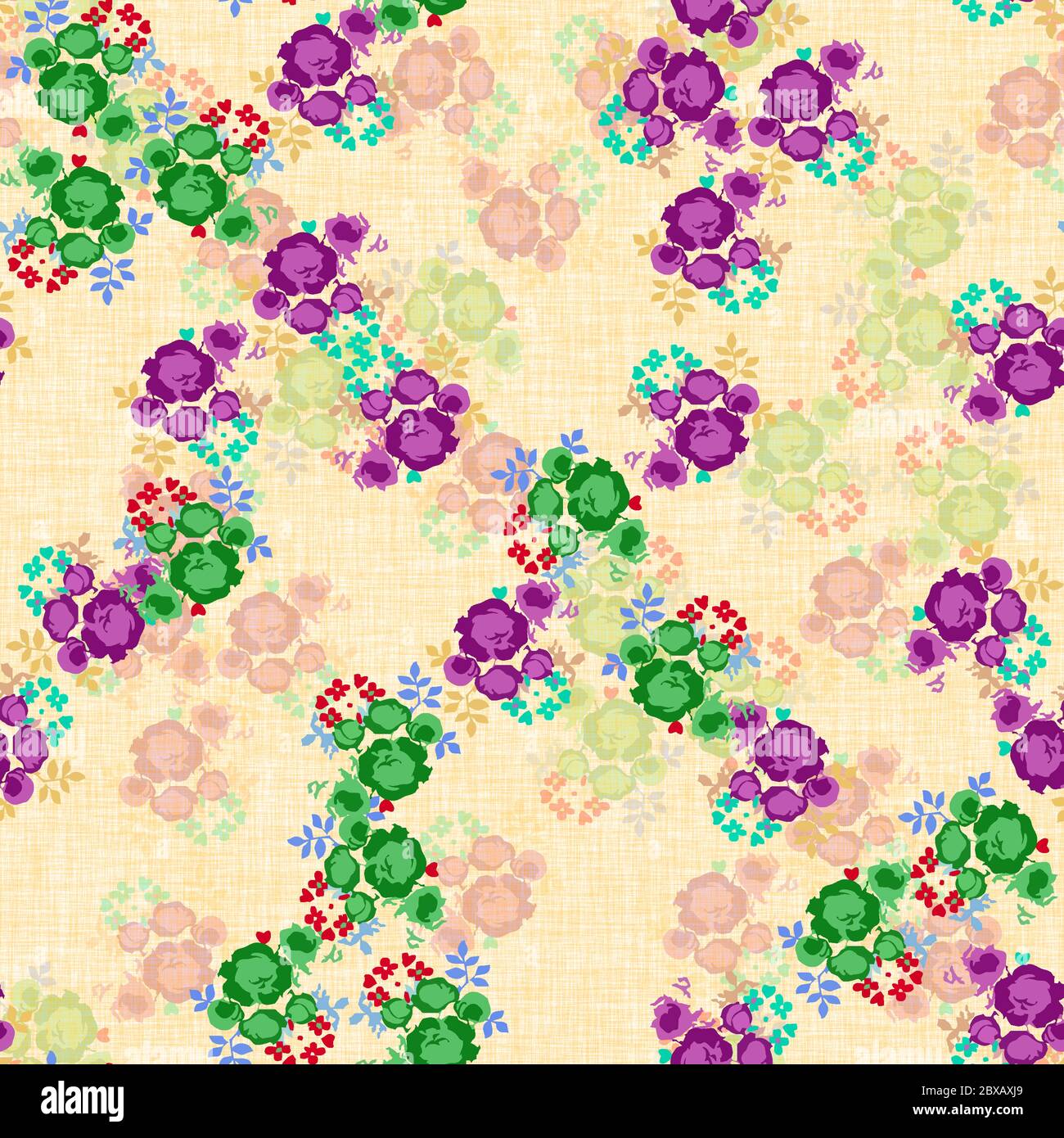 flotal pattern for prints and production Stock Photo - Alamy