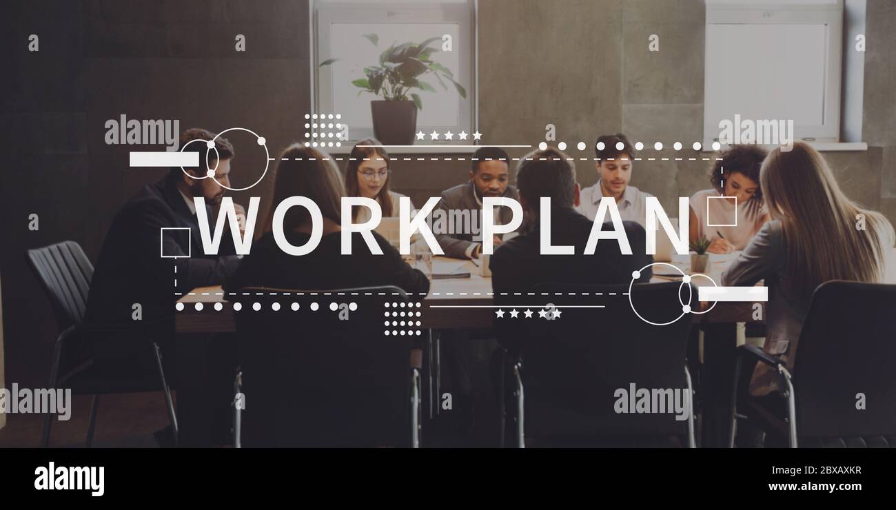 Work plan hi-res stock photography and images - Alamy