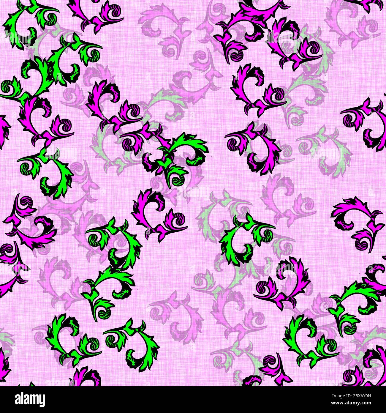 flotal pattern for prints and production Stock Photo - Alamy
