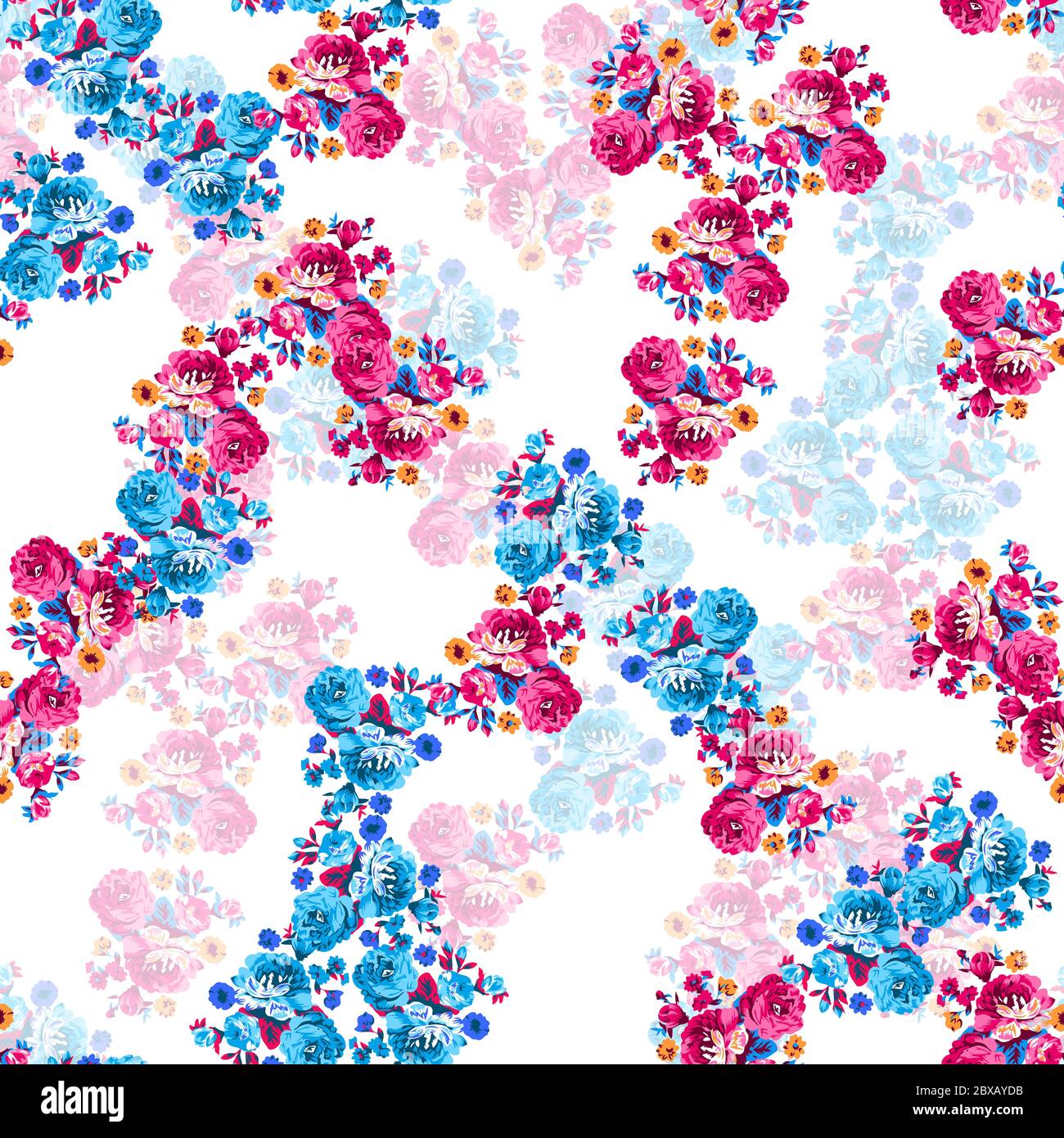 flotal pattern for prints and production Stock Photo - Alamy
