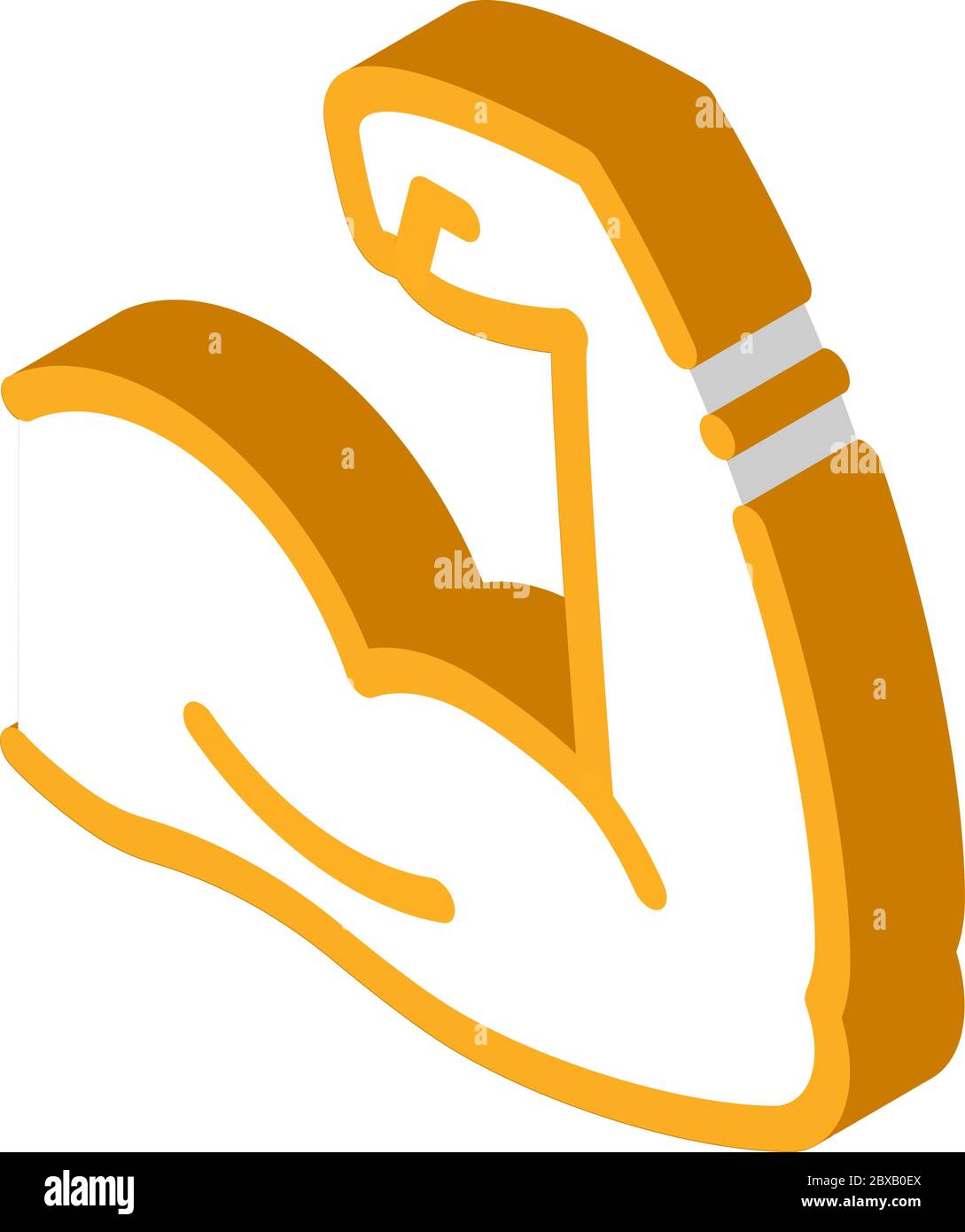 Arm Muscles isometric icon vector illustration Stock Vector Image & Art ...