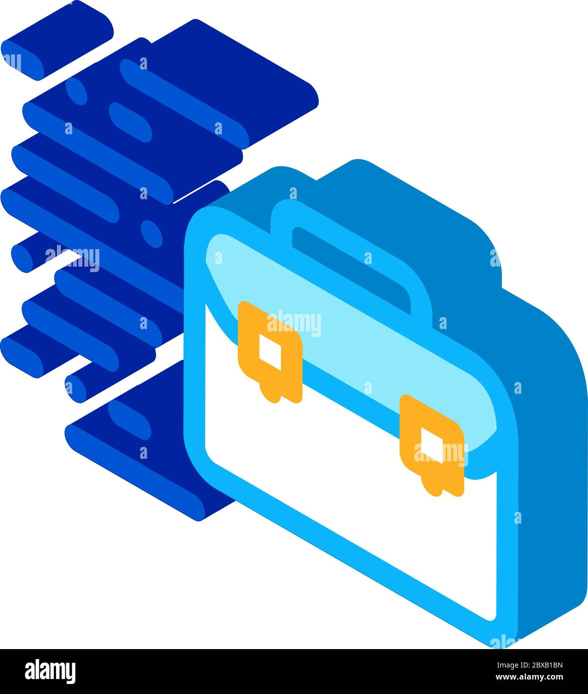 Fast Fly Case isometric icon vector illustration Stock Vector Image ...