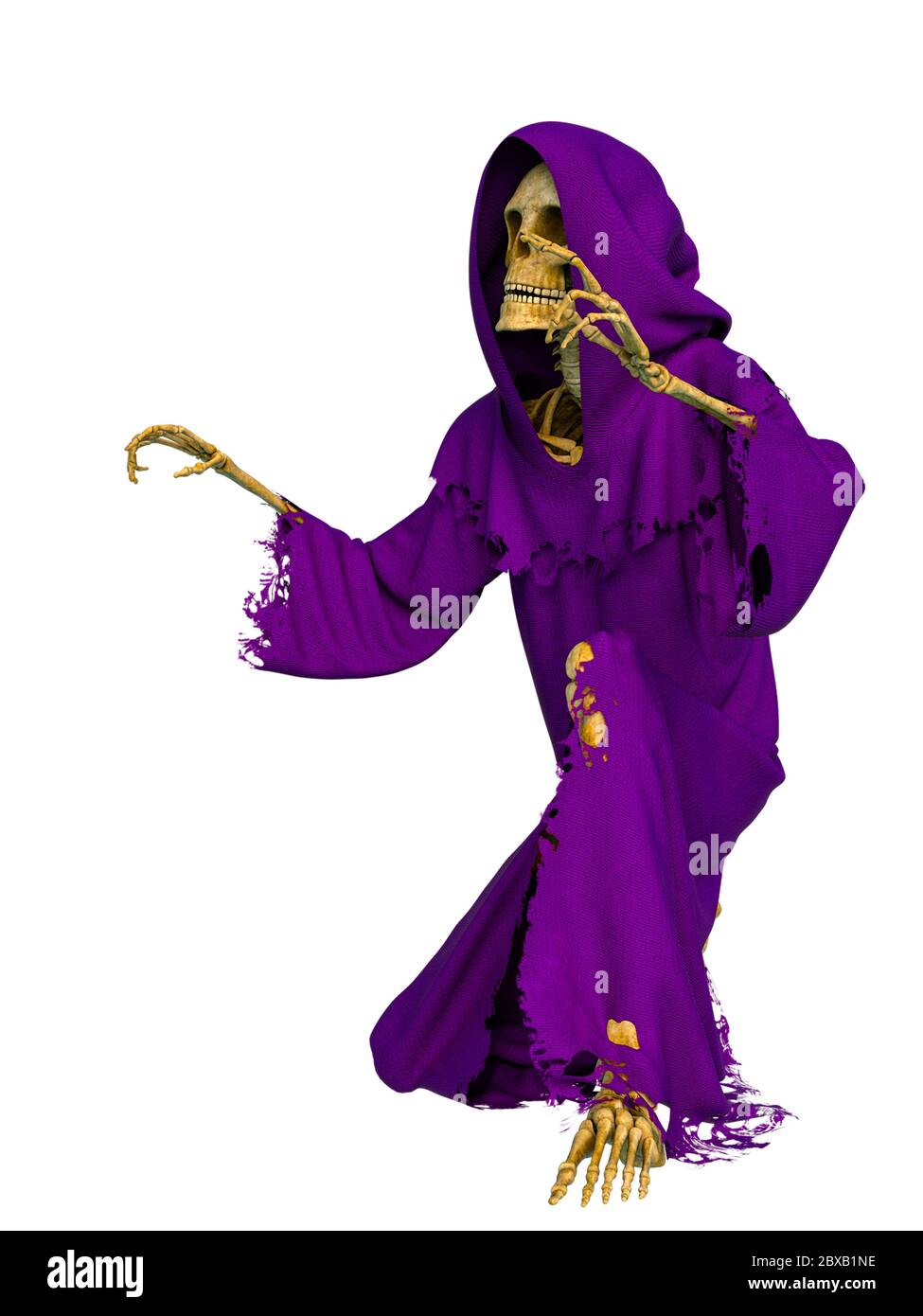 angel of death, 3d illustration Stock Photo - Alamy