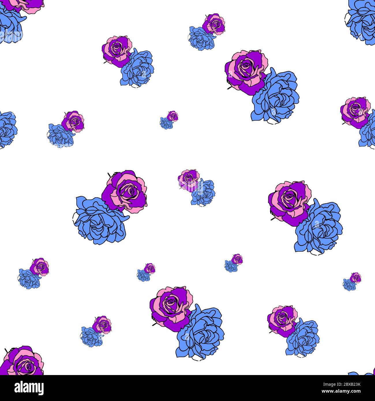 flotal pattern for prints and production Stock Photo - Alamy