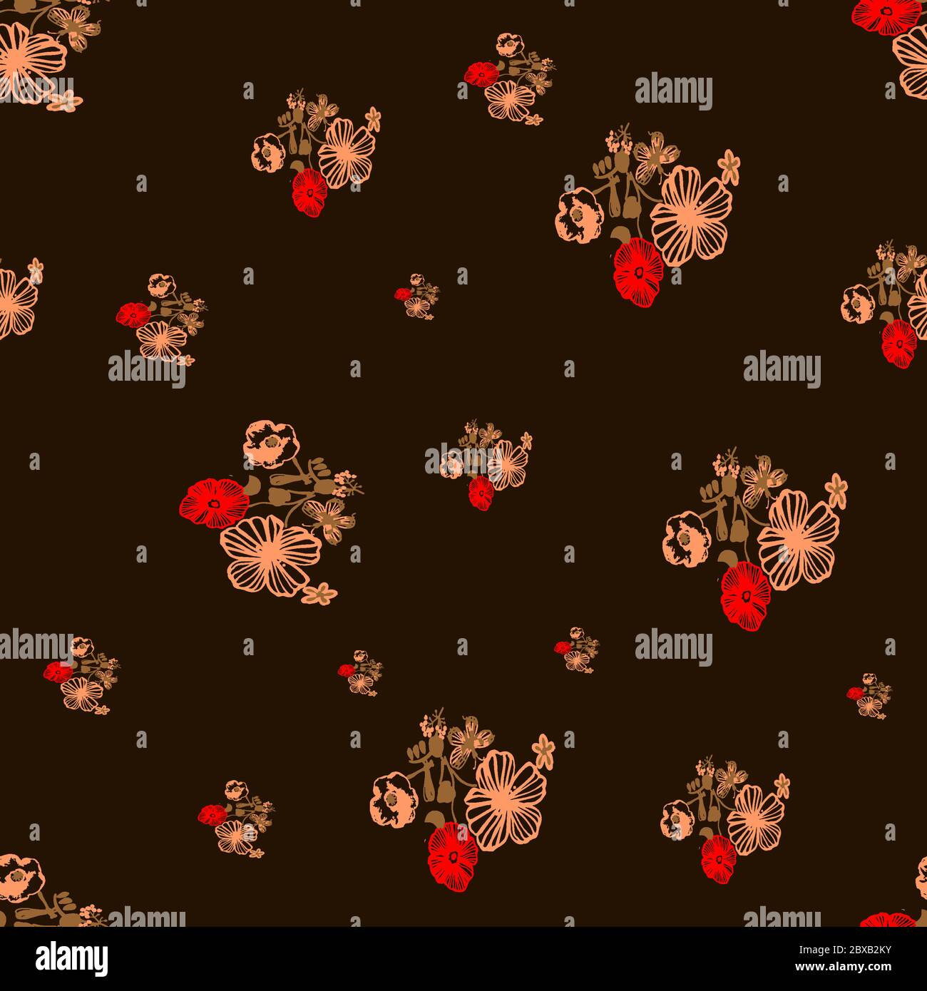 flotal pattern for prints and production Stock Photo - Alamy