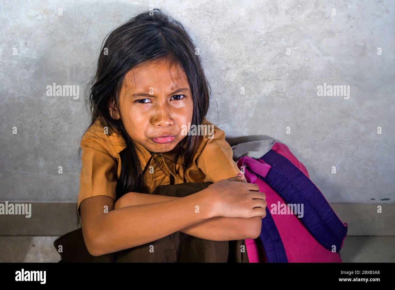 Schoolgirl uniform floor hi-res stock photography and images - Alamy