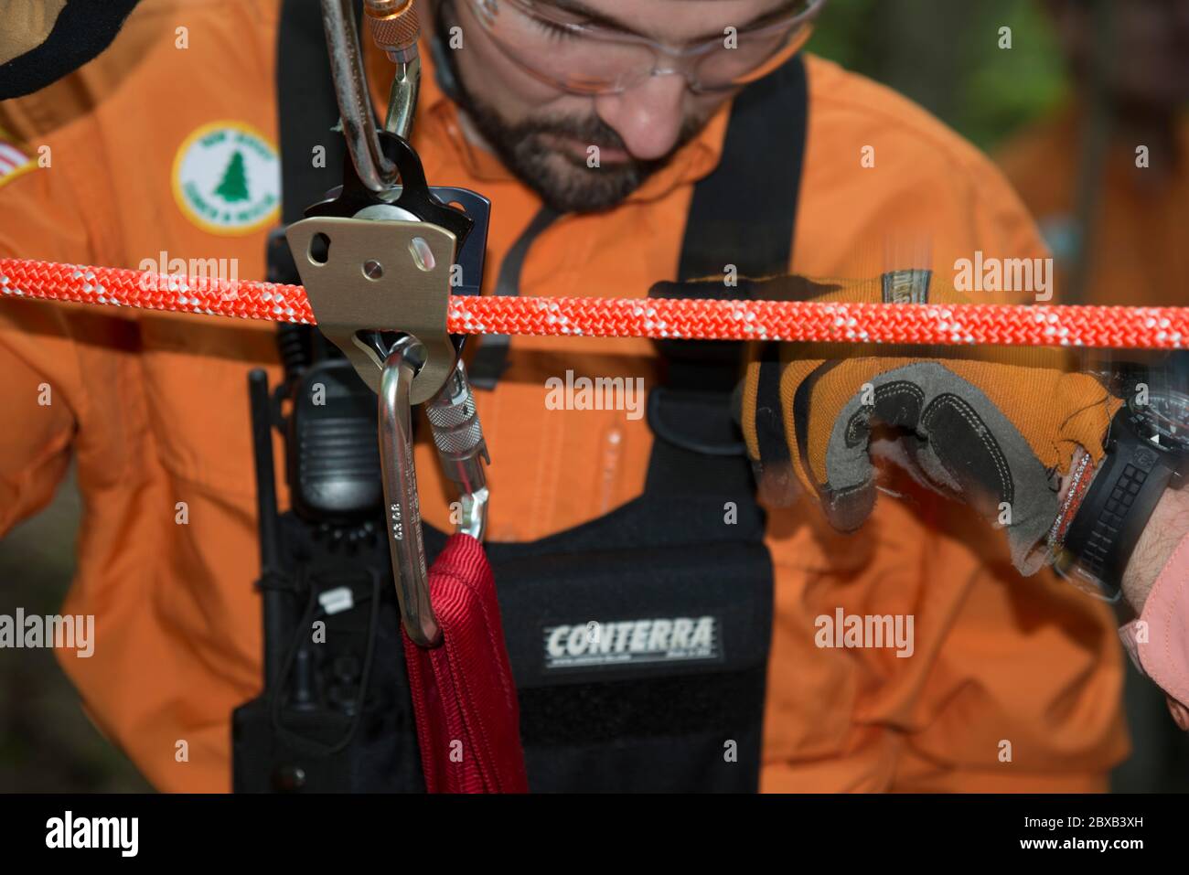 Search and Rescue worker Stock Photo - Alamy