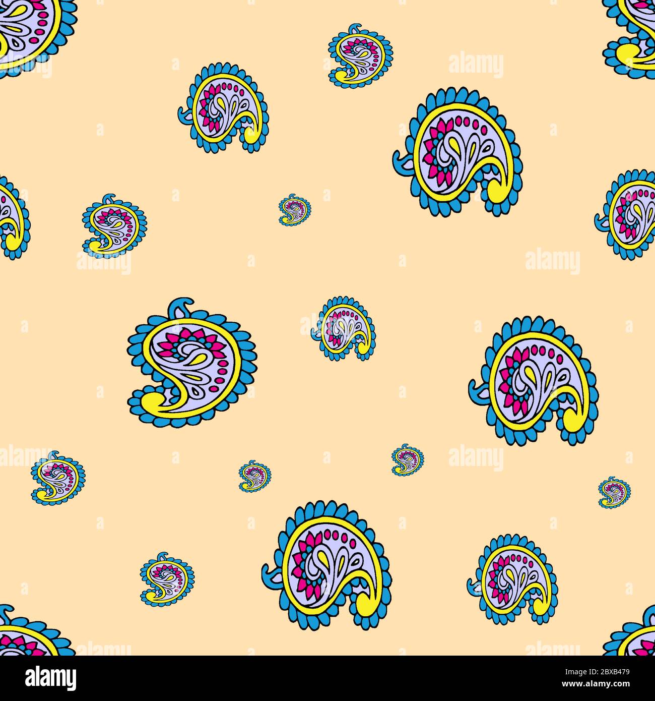 flotal pattern for prints and production Stock Photo - Alamy