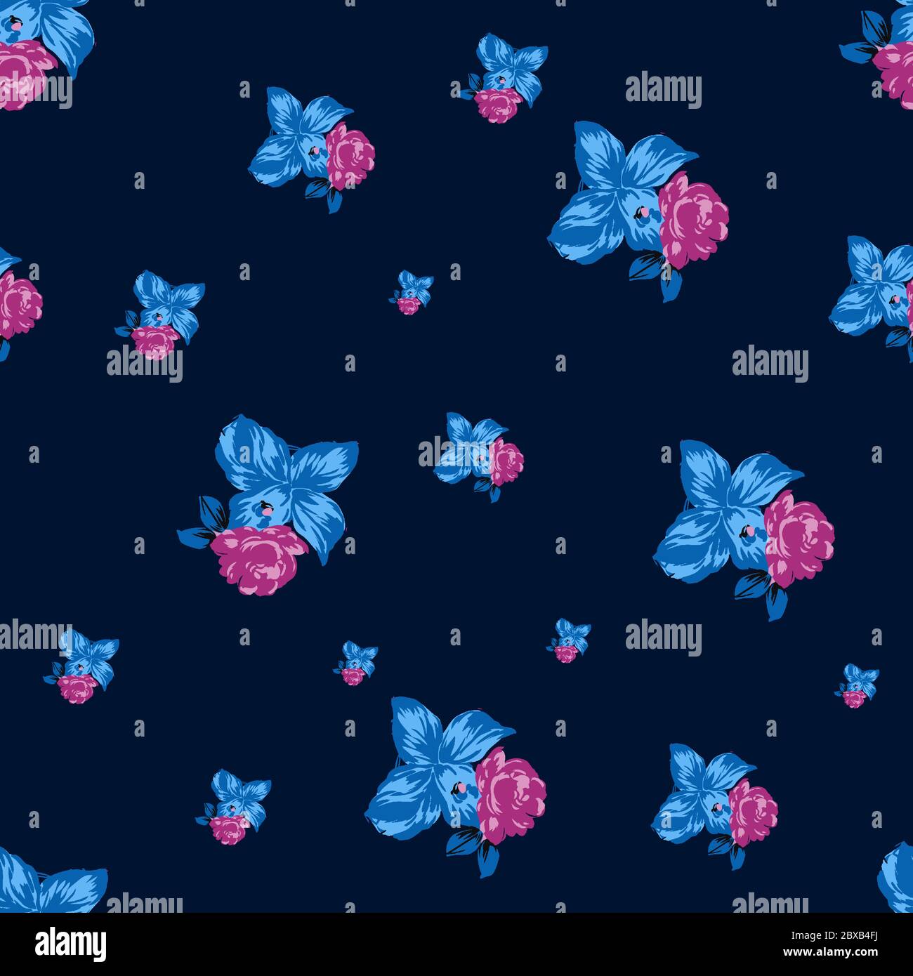 flotal pattern for prints and production Stock Photo - Alamy