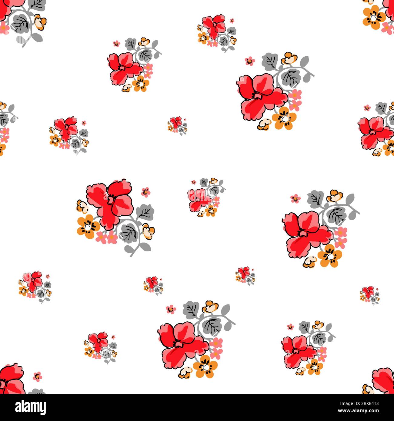 flotal pattern for prints and production Stock Photo - Alamy