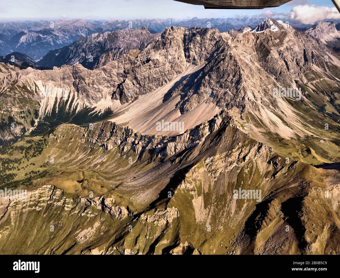 Alpine panorama view in Switzerland Stock Photo - Alamy
