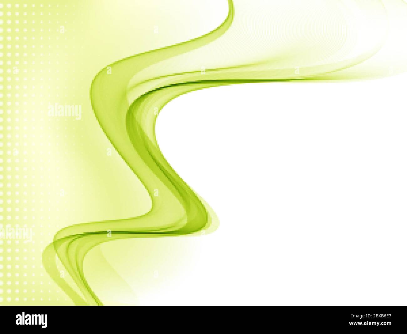 Abstract vector green waving background with green element Stock Vector ...