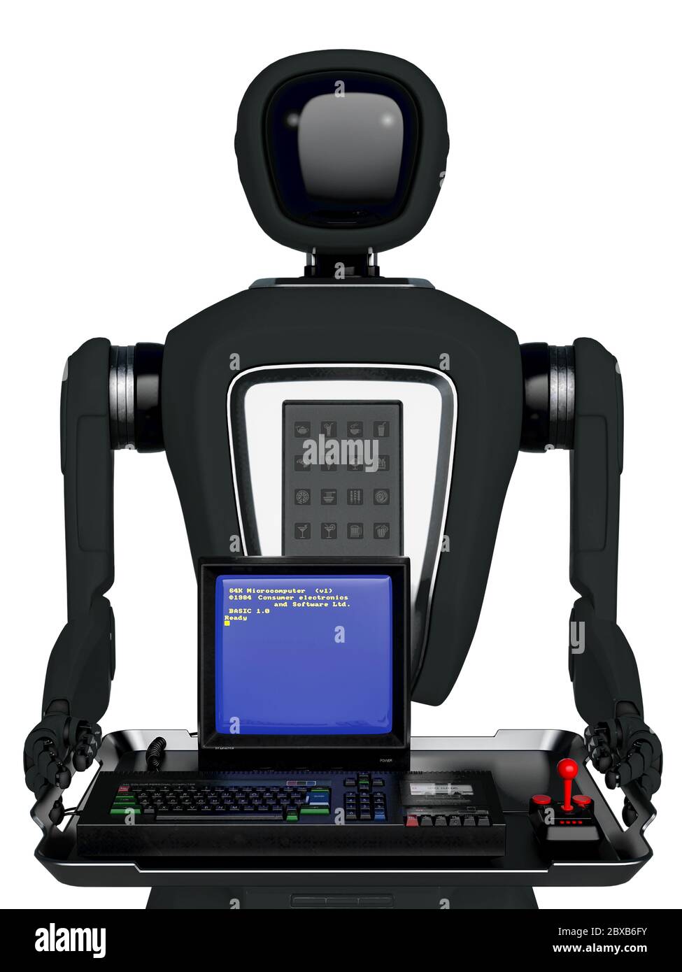 Retro robot servant hi-res stock photography and images - Alamy