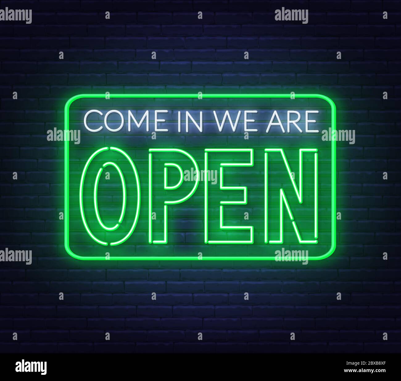 We are open signboard Stock Vector Images - Alamy
