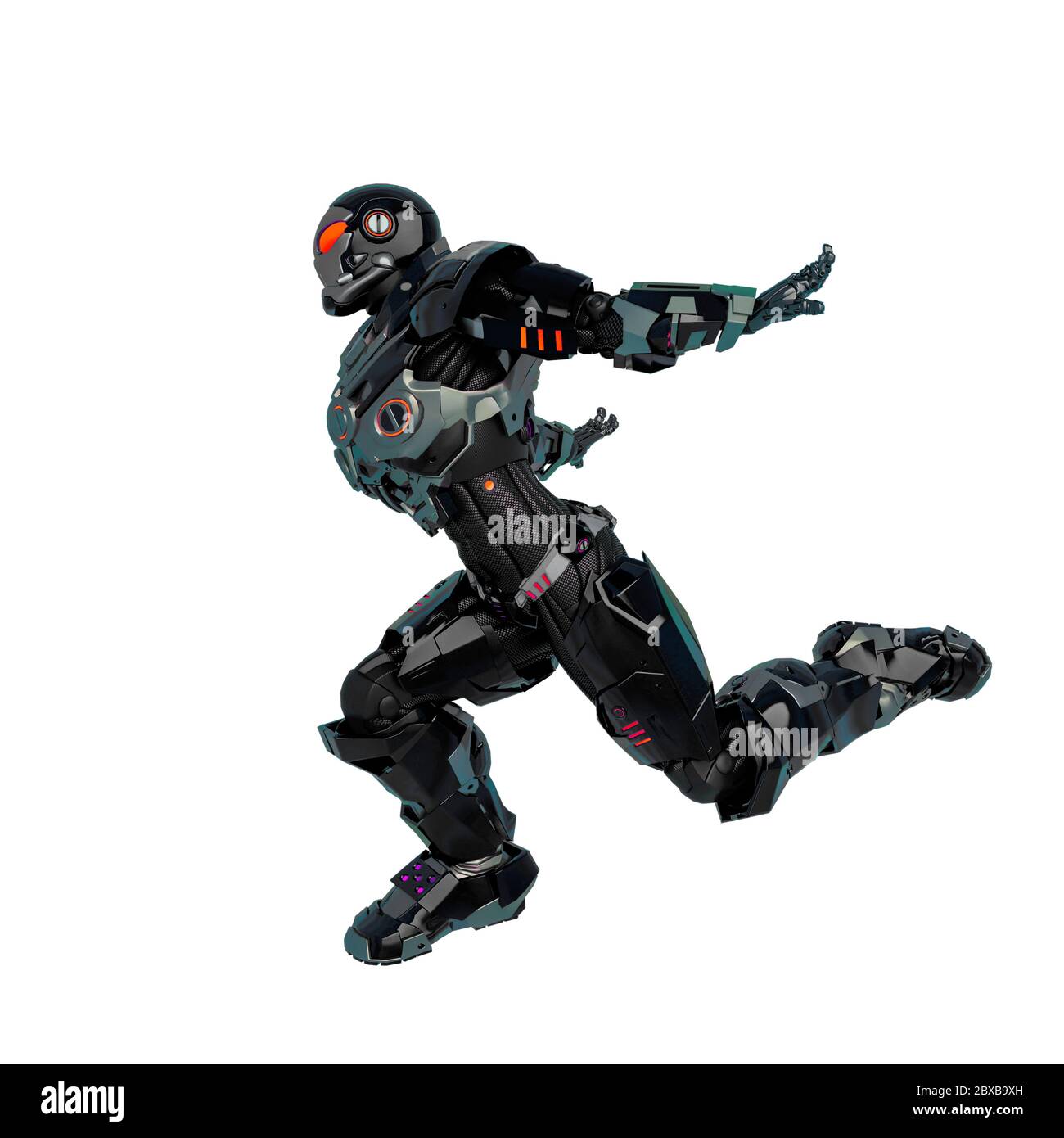 Space soldier in armor 3d hi-res stock photography and images - Alamy