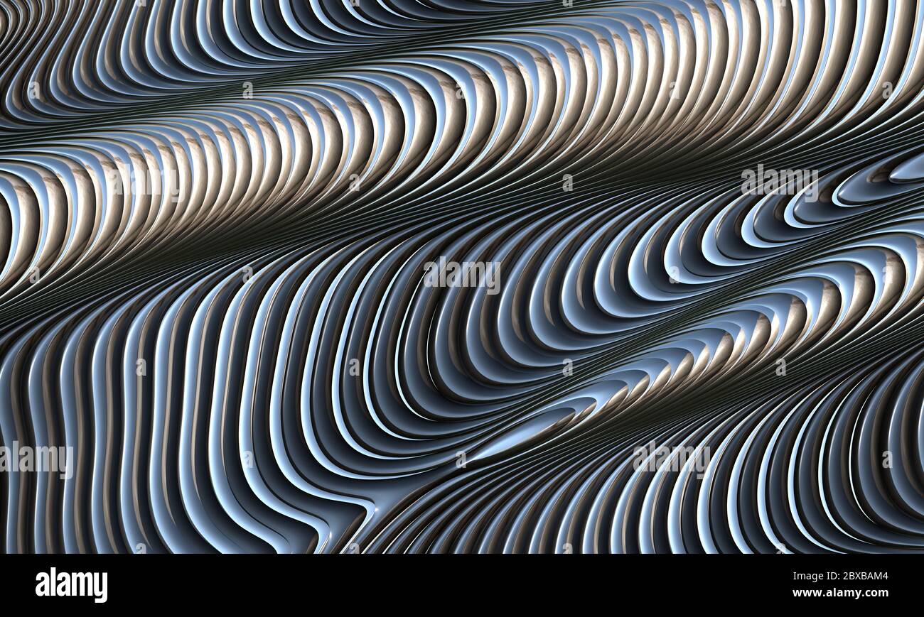 futuristic scifi metal art Stock Photo - Alamy