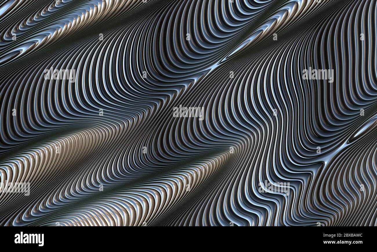 futuristic scifi metal art Stock Photo - Alamy