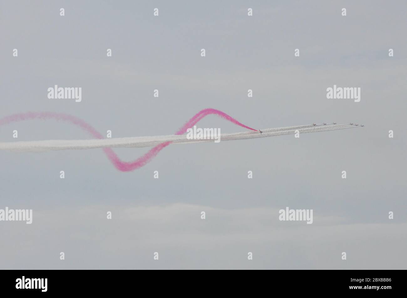 Red arrows over blackpool tower hi-res stock photography and images - Alamy