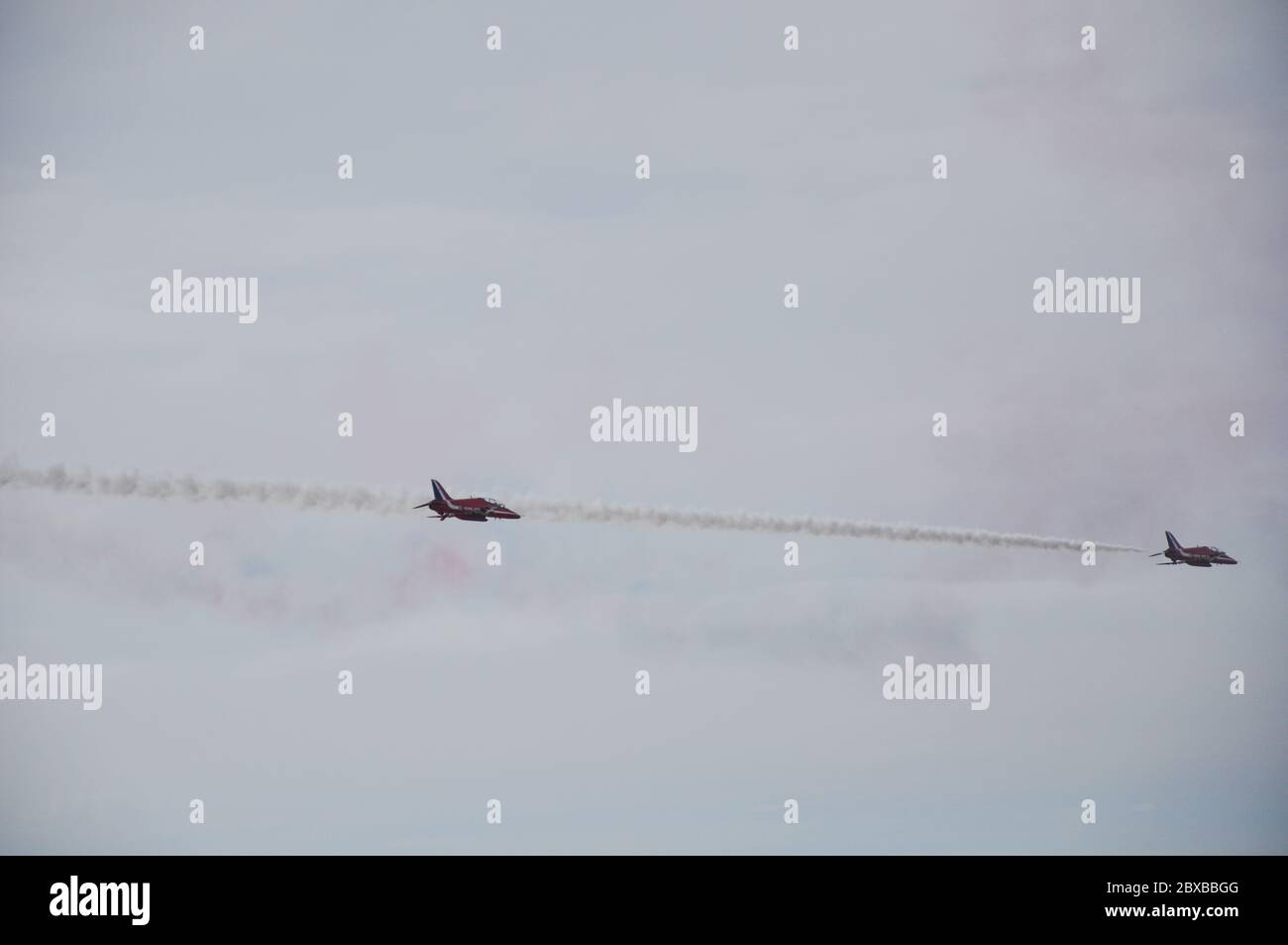 Red arrows over blackpool tower hi-res stock photography and images - Alamy