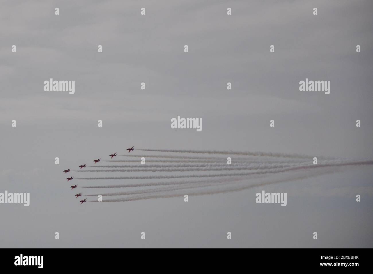 Red arrows over blackpool tower hi-res stock photography and images - Alamy