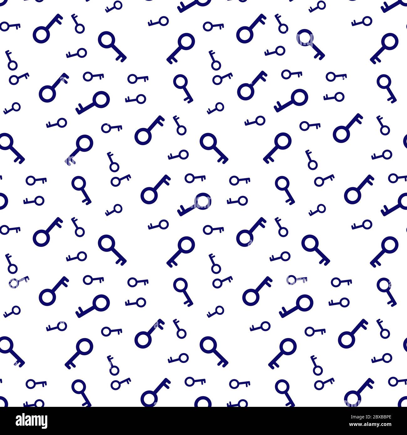 Vintage keys simple vector seamless pattern Stock Vector Image & Art ...