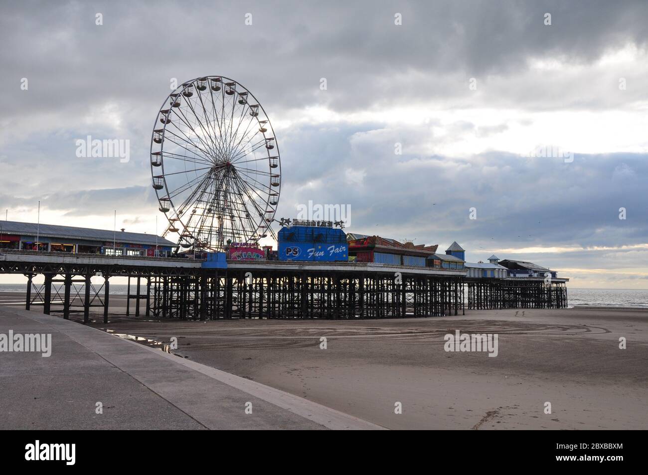 Blackpool seafront, England Stock Photo - Alamy