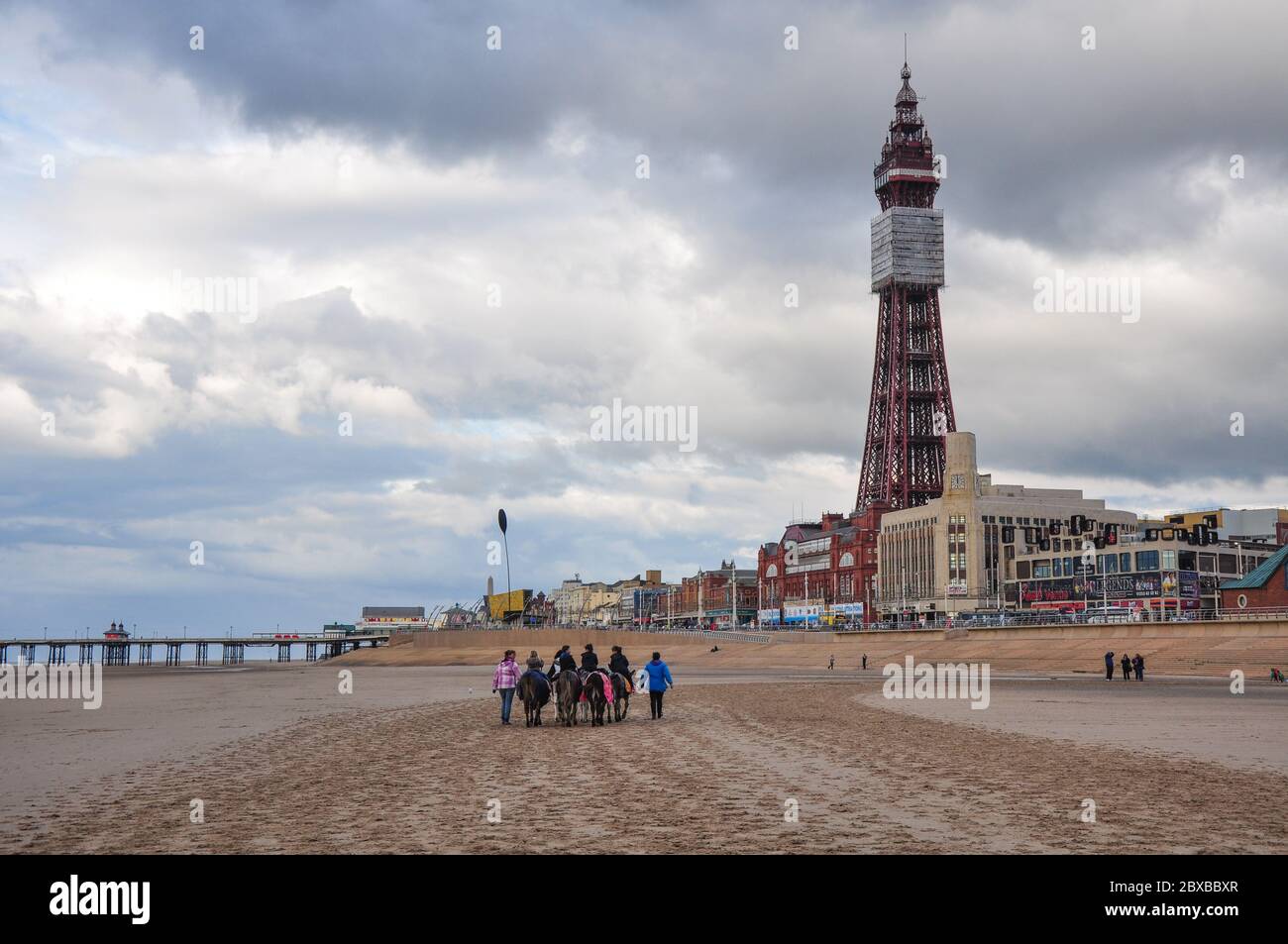 Blackpool seafront, England Stock Photo - Alamy