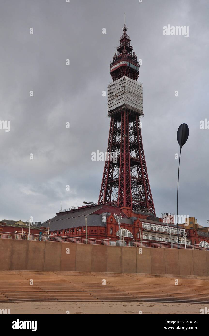 Blackpool seafront, England Stock Photo - Alamy
