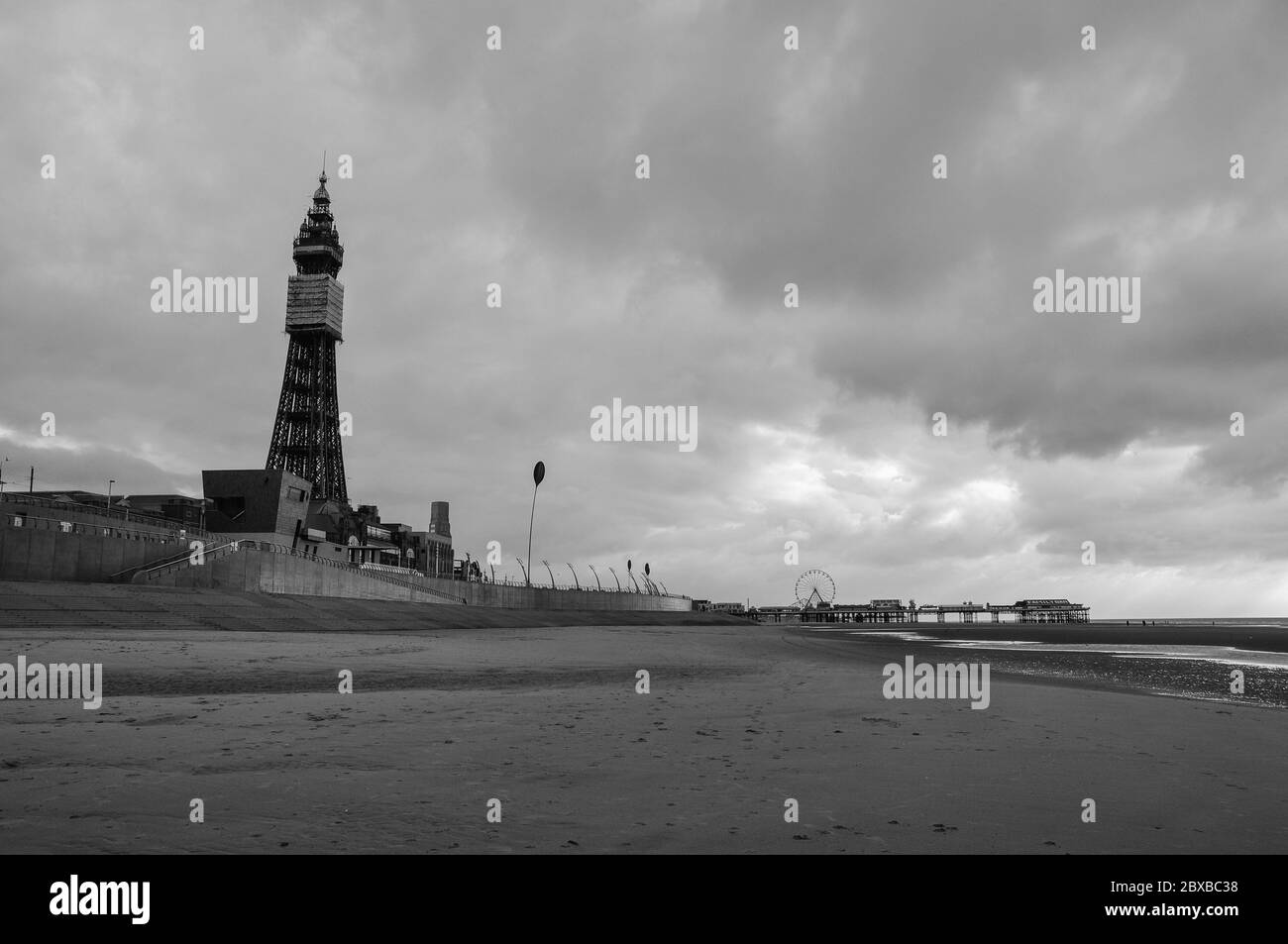 Blackpool seafront, England Stock Photo - Alamy