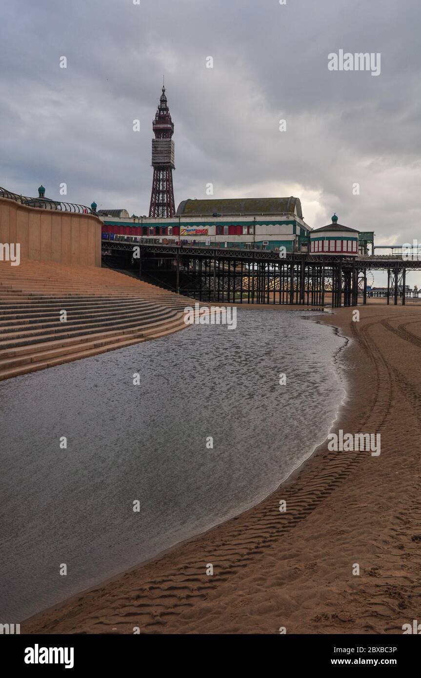 Blackpool seafront, England Stock Photo - Alamy