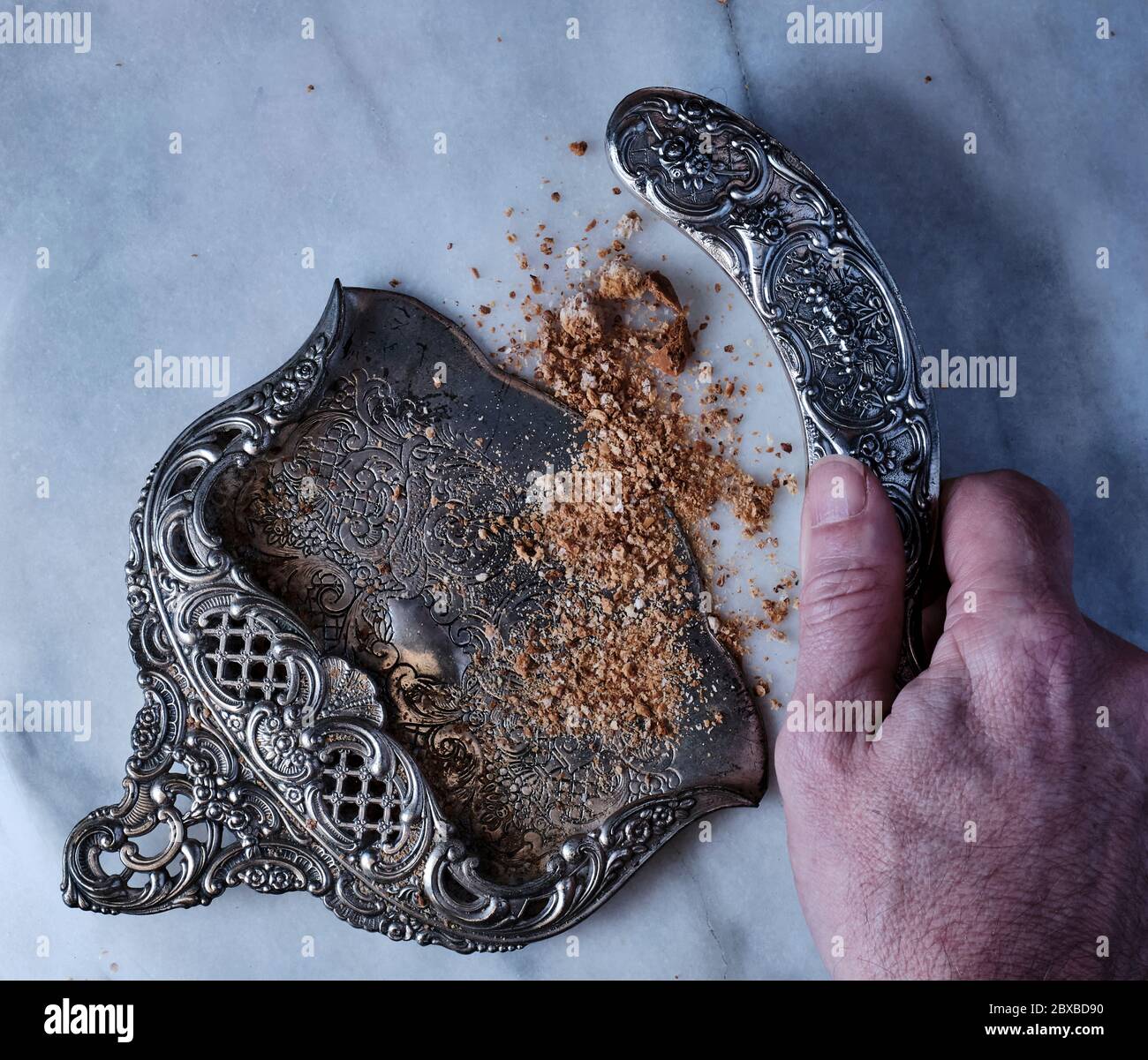 Sweeps the crumbs hi-res stock photography and images - Alamy
