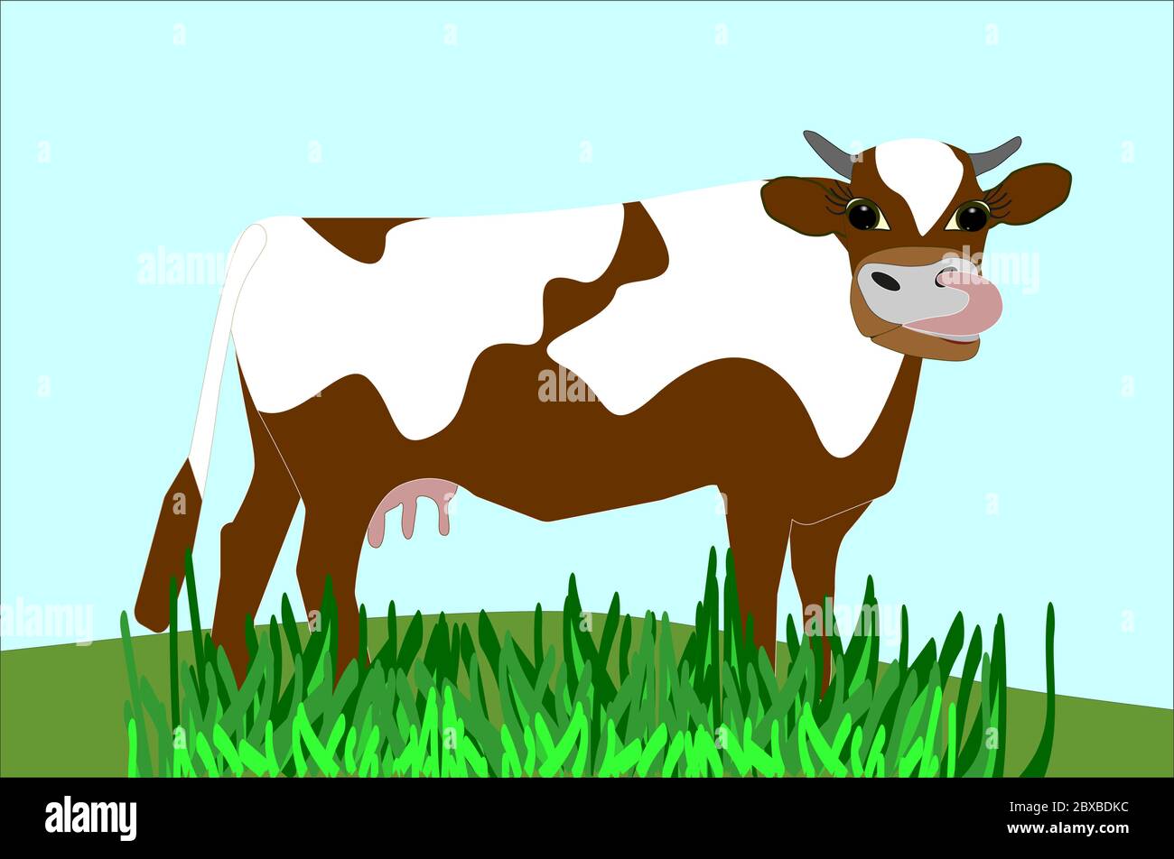 Stuck on food Stock Vector Images - Alamy