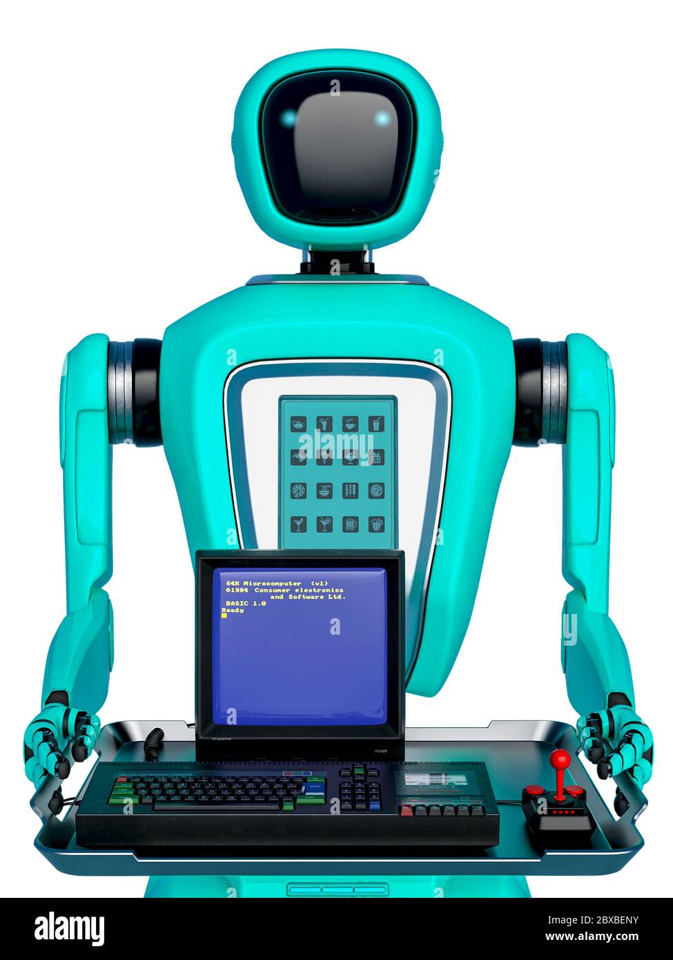 Retro robot servant hi-res stock photography and images - Alamy