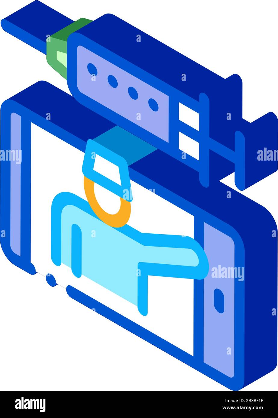 Doctor Syringe isometric icon vector illustration Stock Vector Image ...