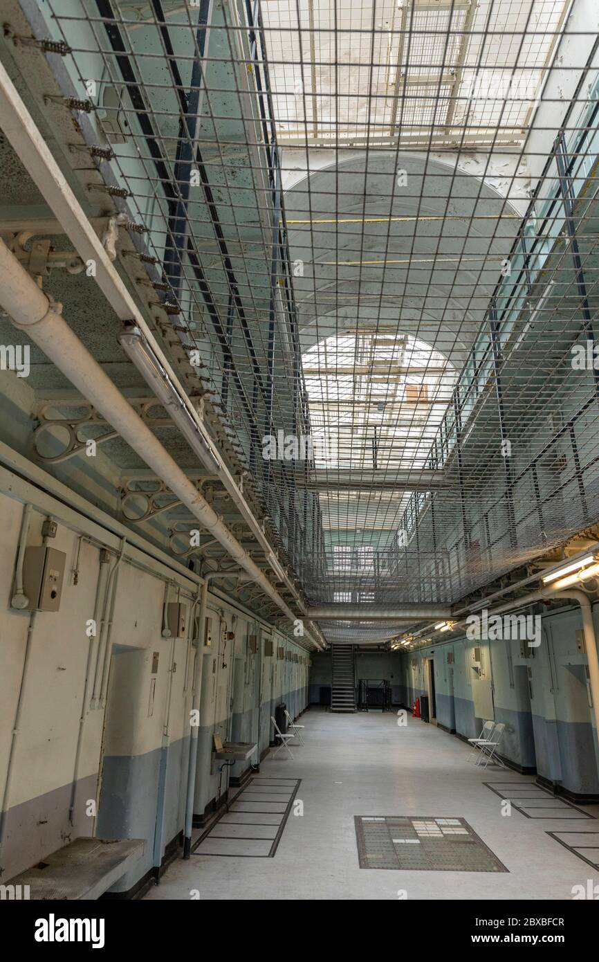 Prison antisuicide nets hi-res stock photography and images - Alamy