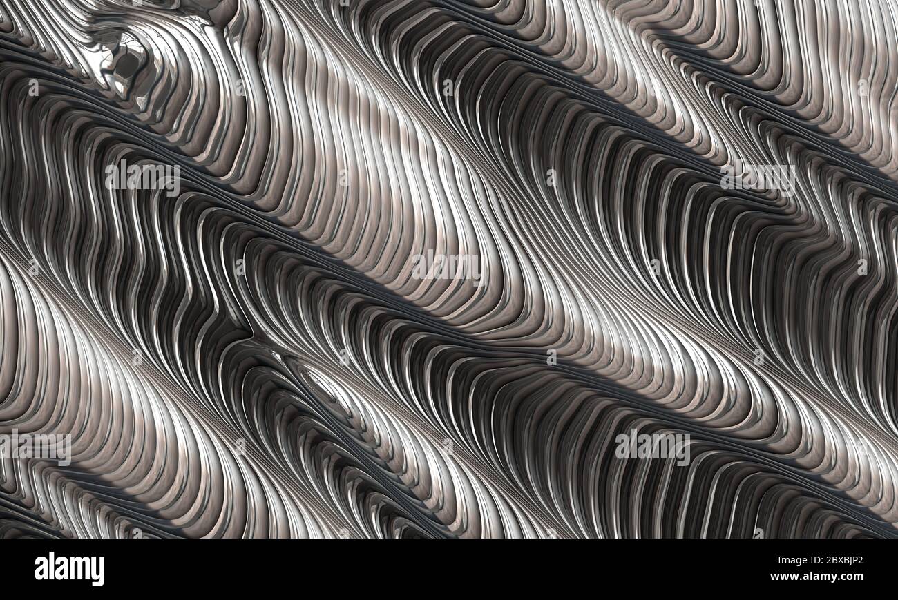 futuristic scifi metal art Stock Photo - Alamy