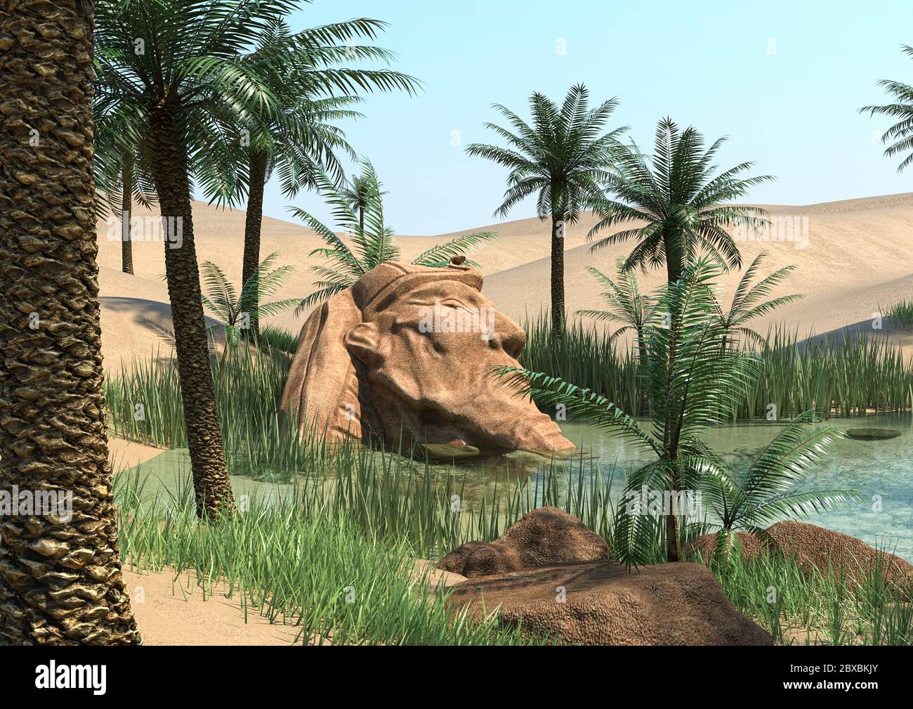 Desert Oasis Model