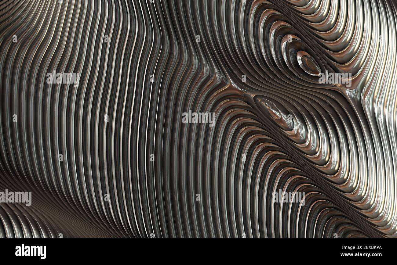 futuristic scifi metal art Stock Photo - Alamy